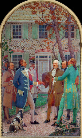 Borough Hall Murals - Staten Island History